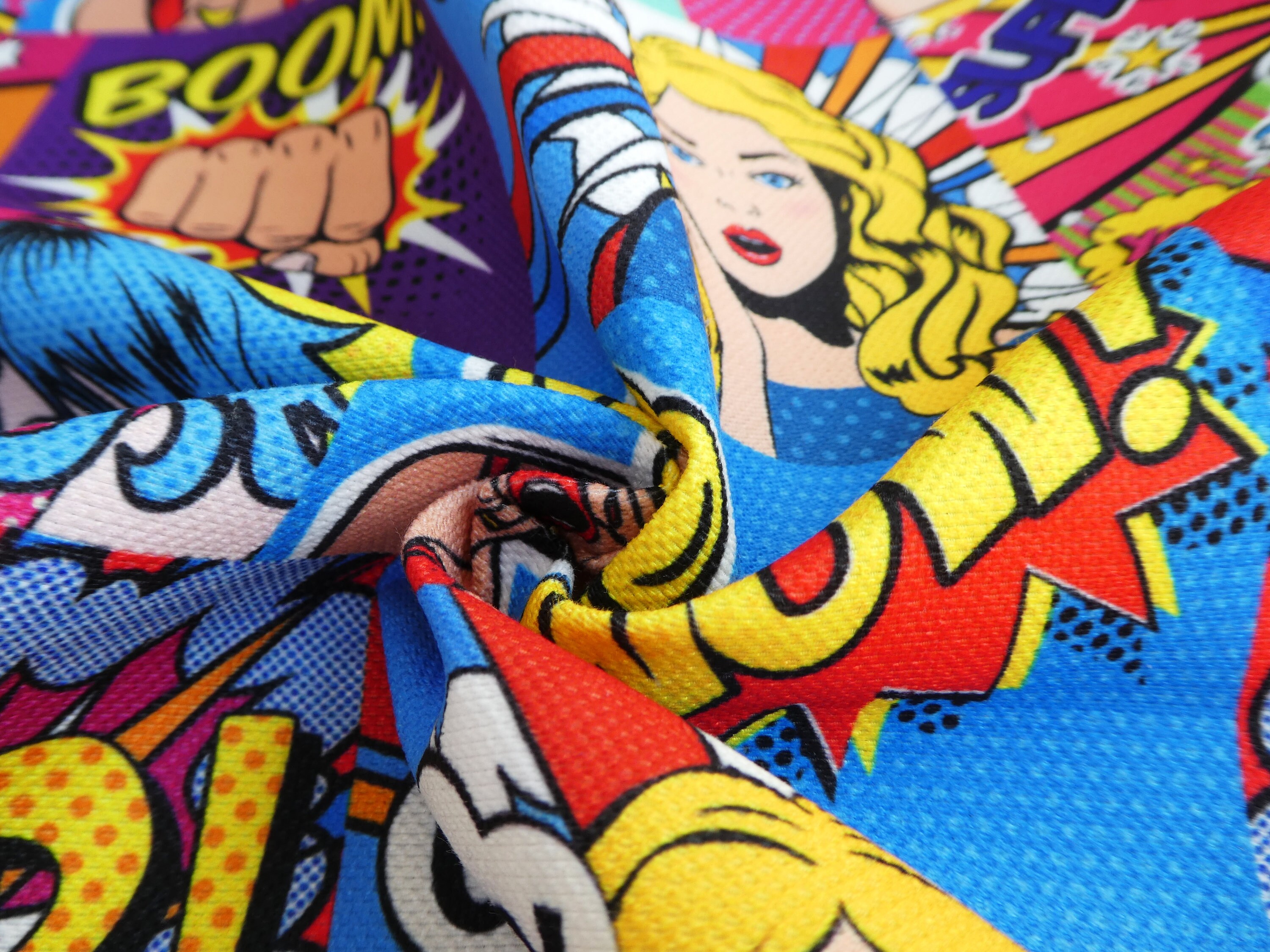 POP ART designed digital printed polyester Upholstery fabric | Etsy