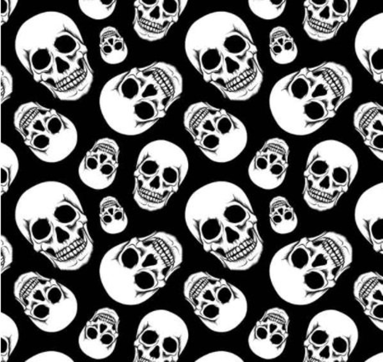 Calavera impresión digital Tela de tapicería cortada a medida - Etsy España