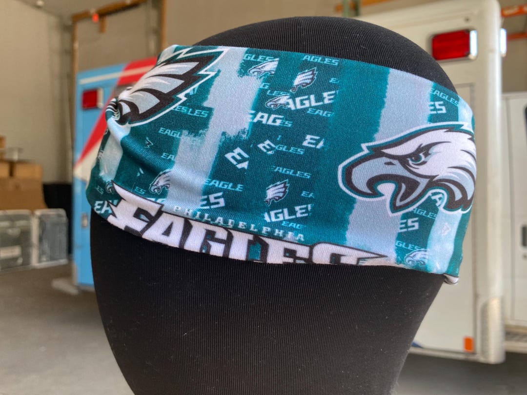 Kid -adult Headband, Philladelphis Eagles Jersey Grunge With Eagle Gift ...