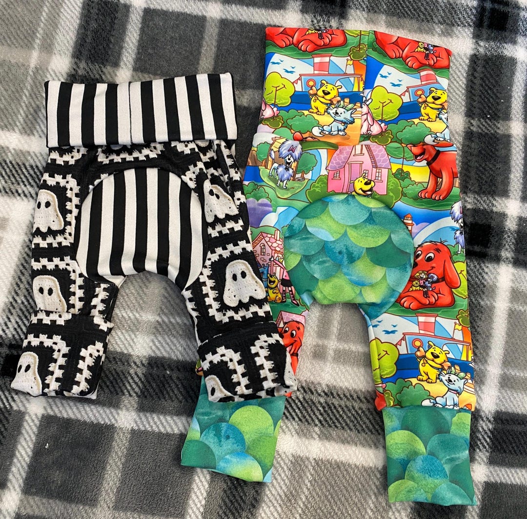 Preemie Baby Boy or Unisex Grow With Me Leggings Bummie Pants Tiny Baby ...