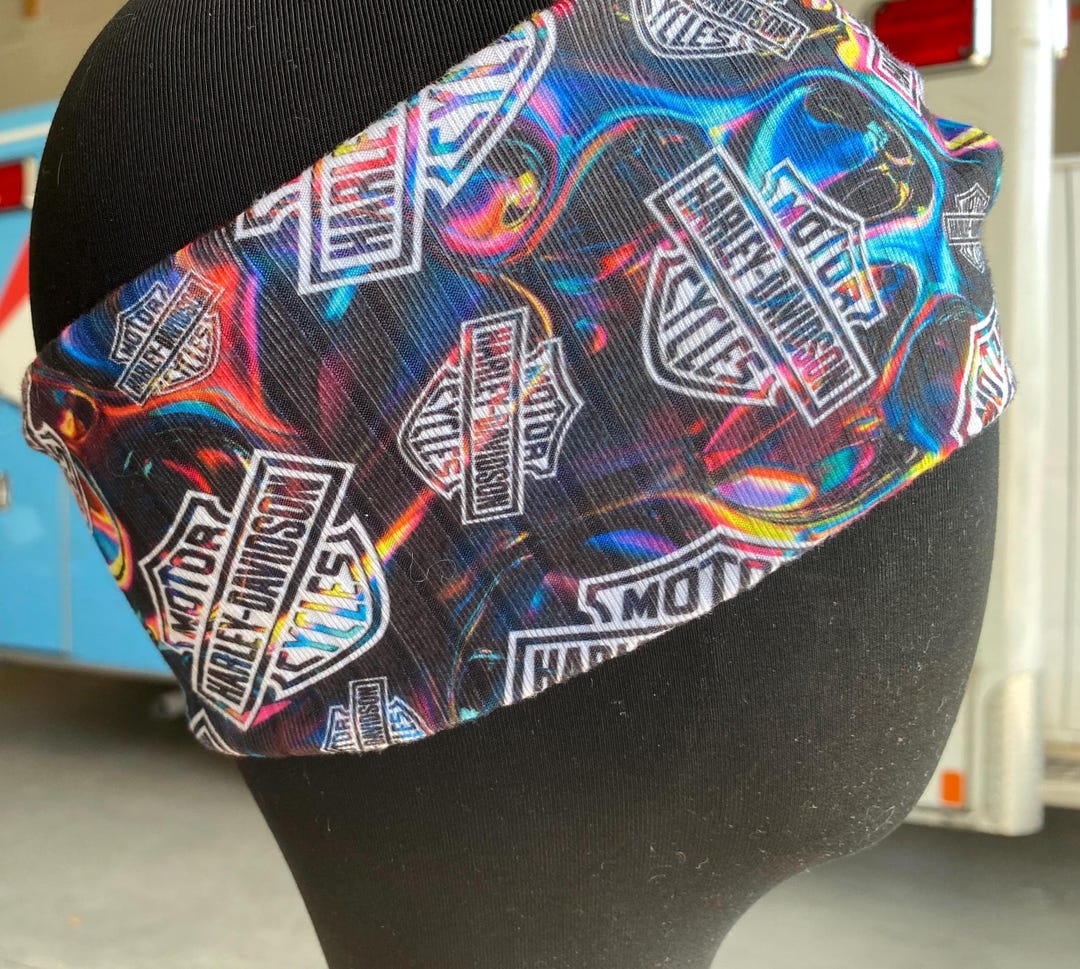 Harley Davidson Logo Motorcycle Headband Useful Gift for Nurses ...