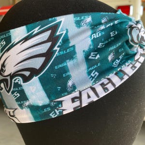 Kid -adult Headband, Philladelphis Eagles Jersey Grunge With Eagle Gift ...