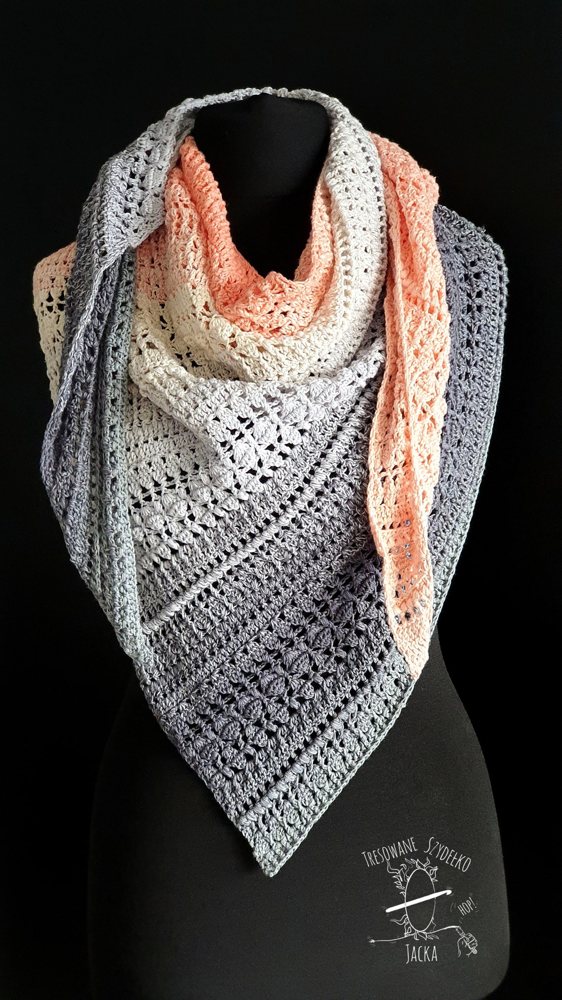 Crochet shawl pattern crochet pattern shawl pattern | Etsy