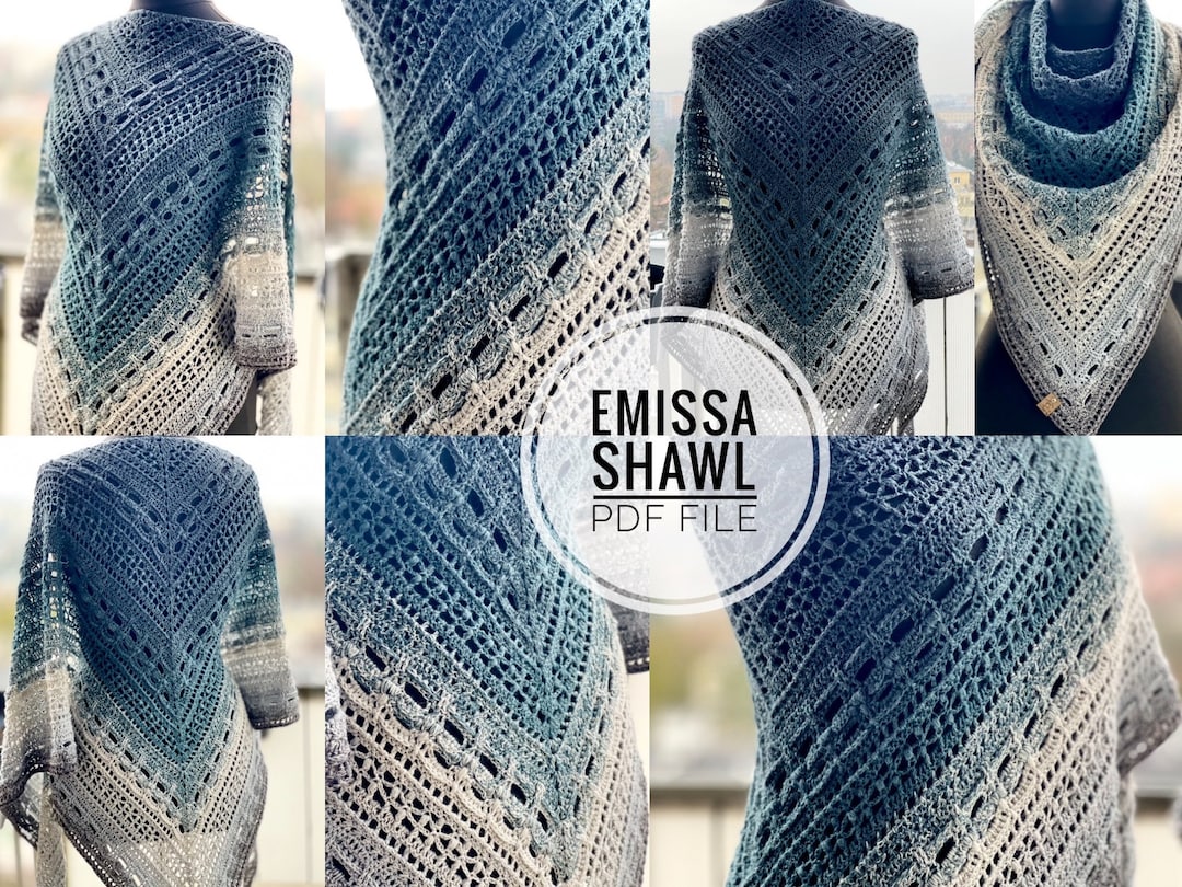 Crochet Shawl Pattern, Crochet Pattern, Shawl Pattern, Digital Pattern ...
