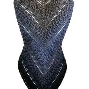 Crochet Pattern, Crochet Triangle Pattern, Triangle Pattern, Digital ...