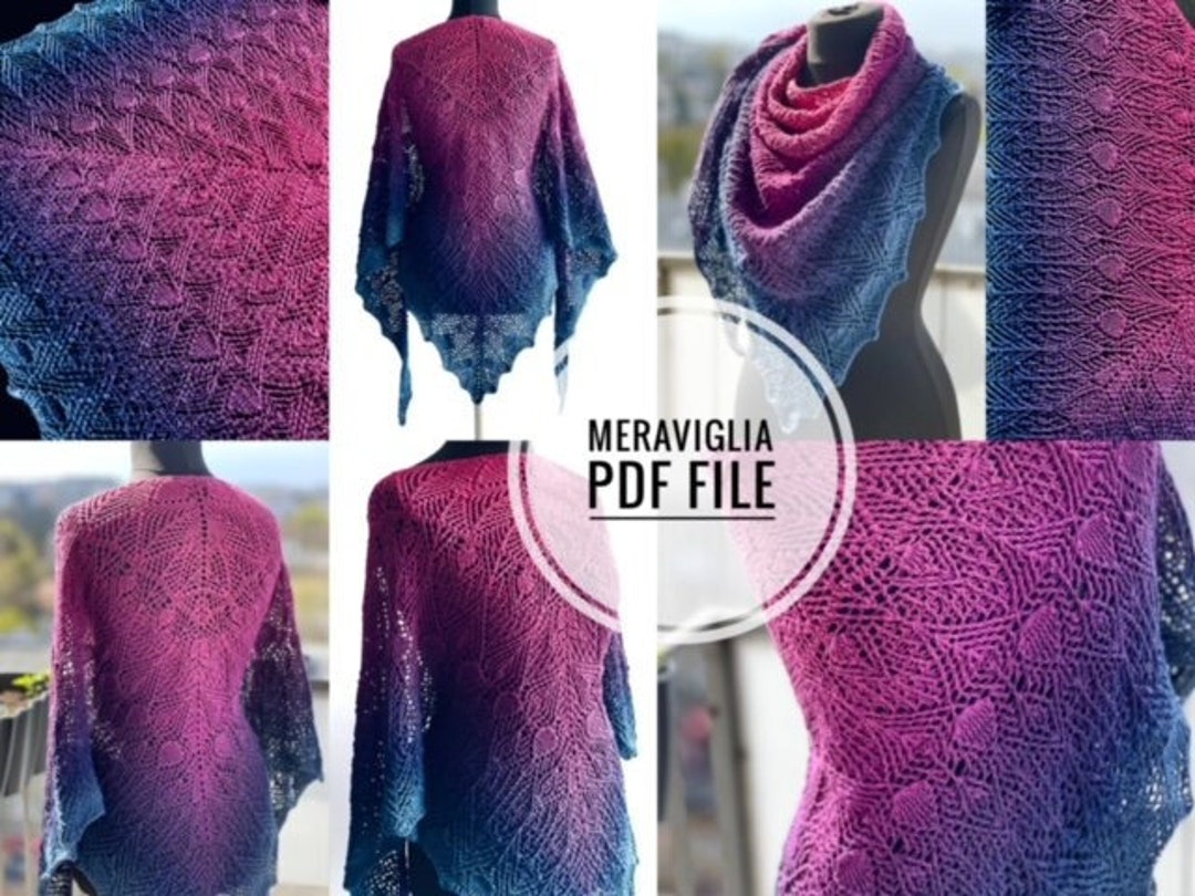 Crochet Pattern, Triangle Pattern, Pdf File,digital Pattern,charted ...