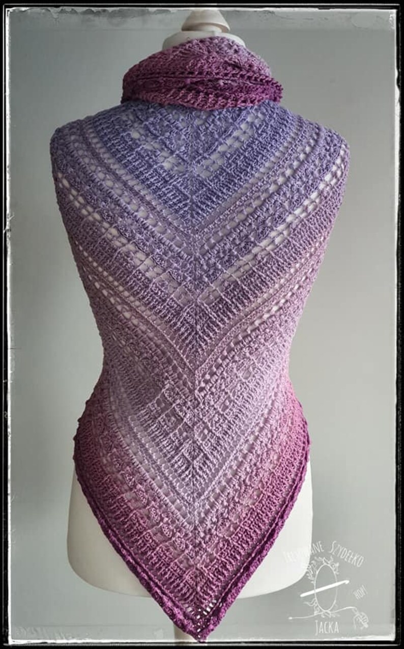 Modèle de châle au crochet, modèle au crochet, modèle de châle, modèle ...