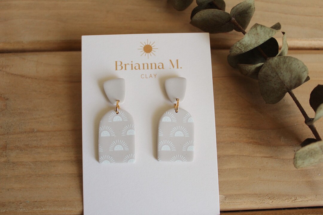 Dainty Polymer Clay Arch With Sunshine Detail - Etsy