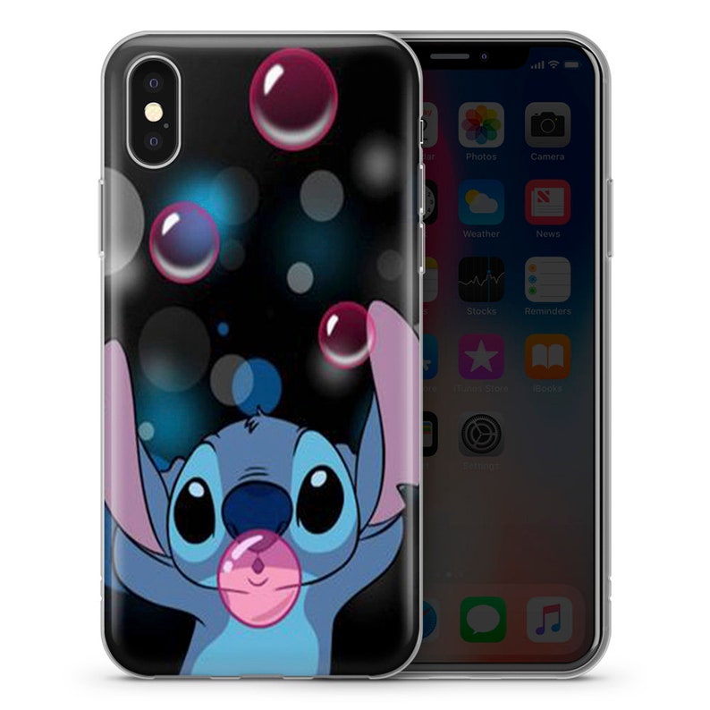 Stitch Phone Case Cover, Fits iPhone 7, 8, 11, 12 PRO, XR, XS, Samsung ...