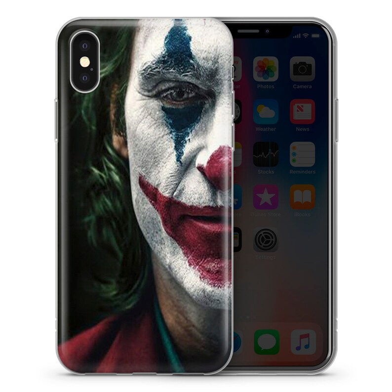 Joker Phone Case Cover, Fits iPhone 7, 8, 11, 12 PRO, XR, XS, Samsung ...