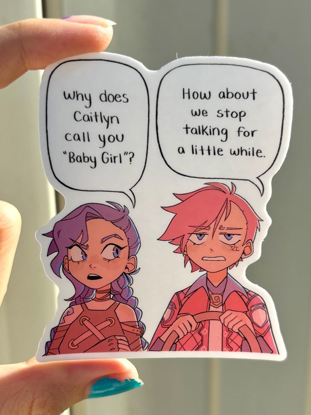 3 Caitvi & Jinx Meme Sticker - Etsy