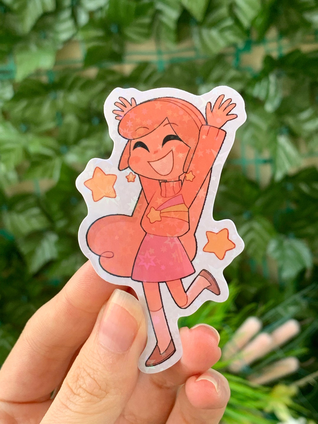 3 Holographic Mabel Sticker - Etsy