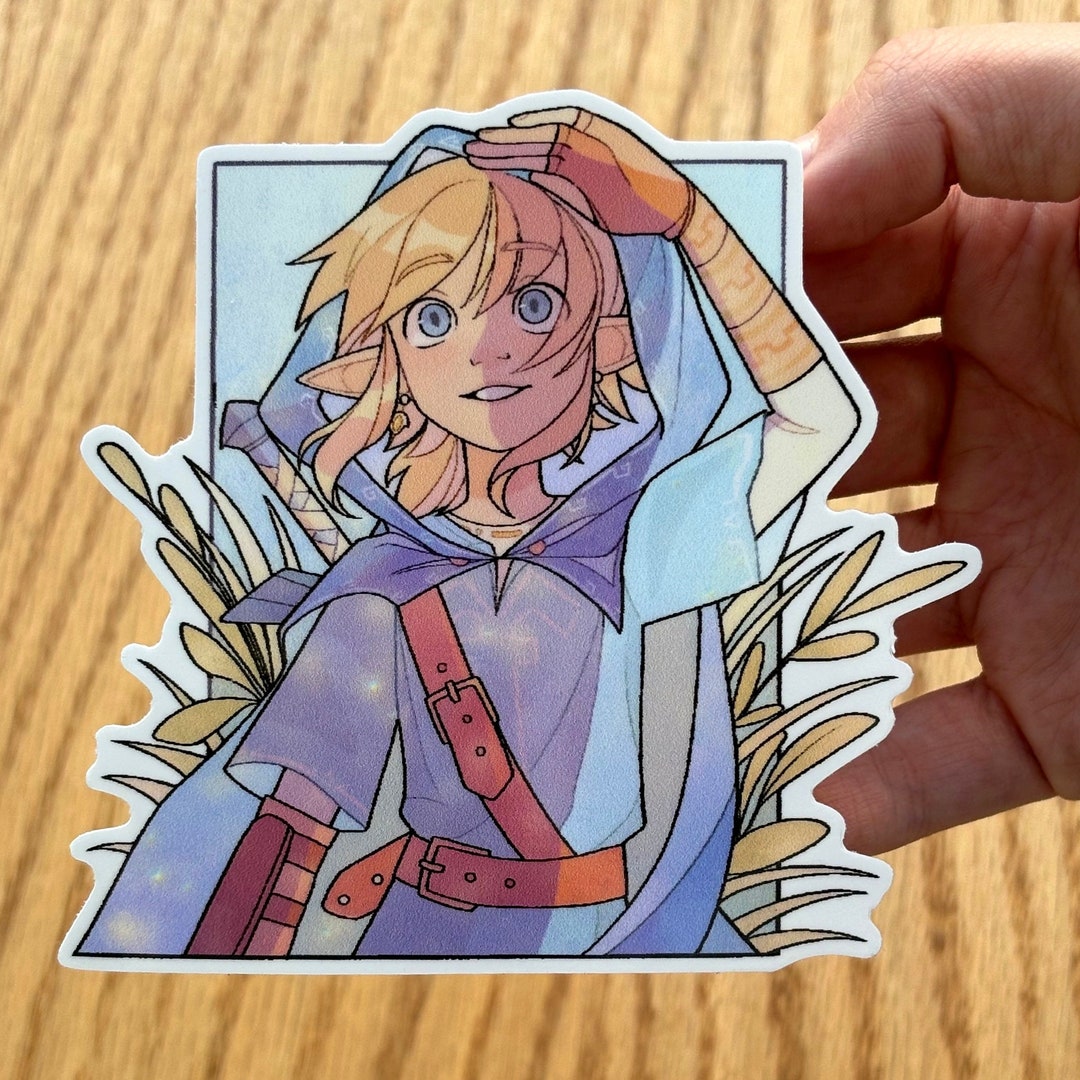 4 Glossy BOTW Link Sticker - Etsy