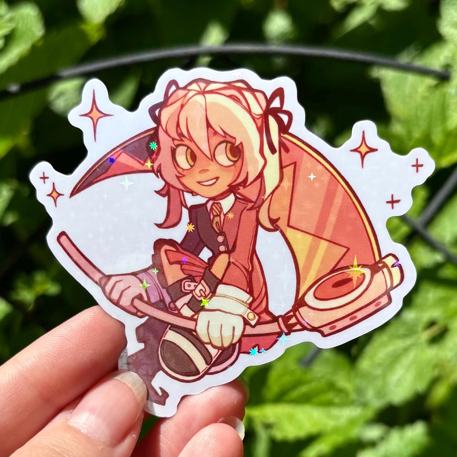 3” Sparkly Soul Eater Maka Sticker - Etsy