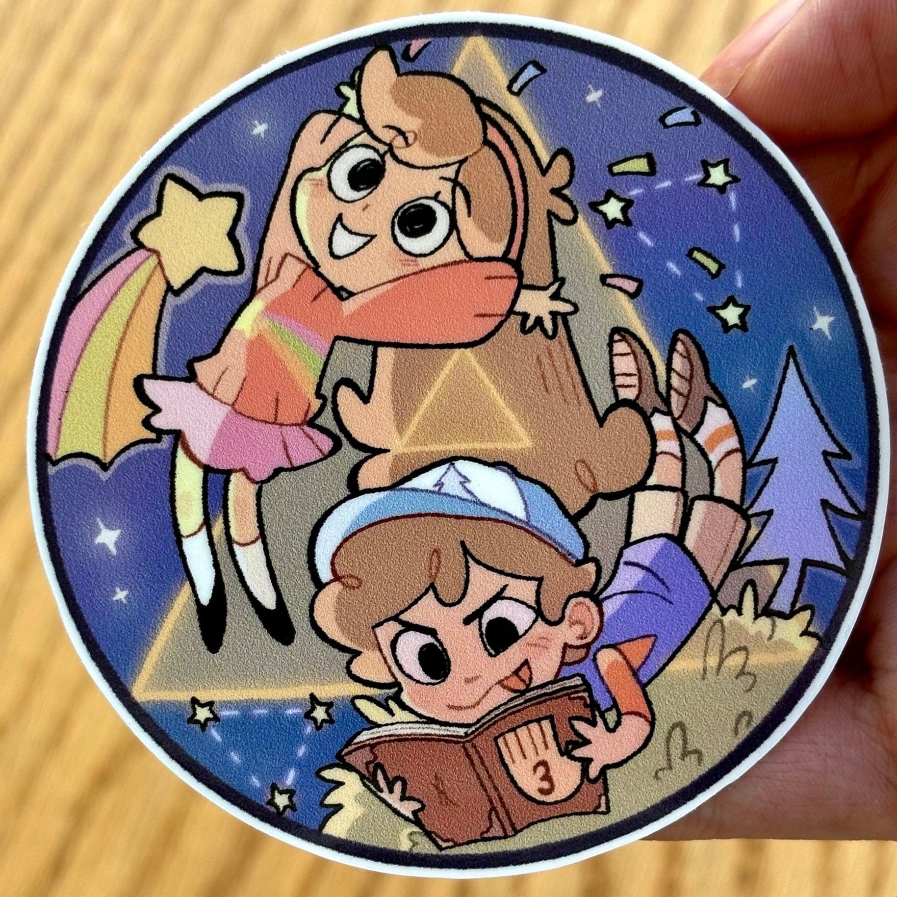 3-inch Gravity Falls STICKER - Etsy