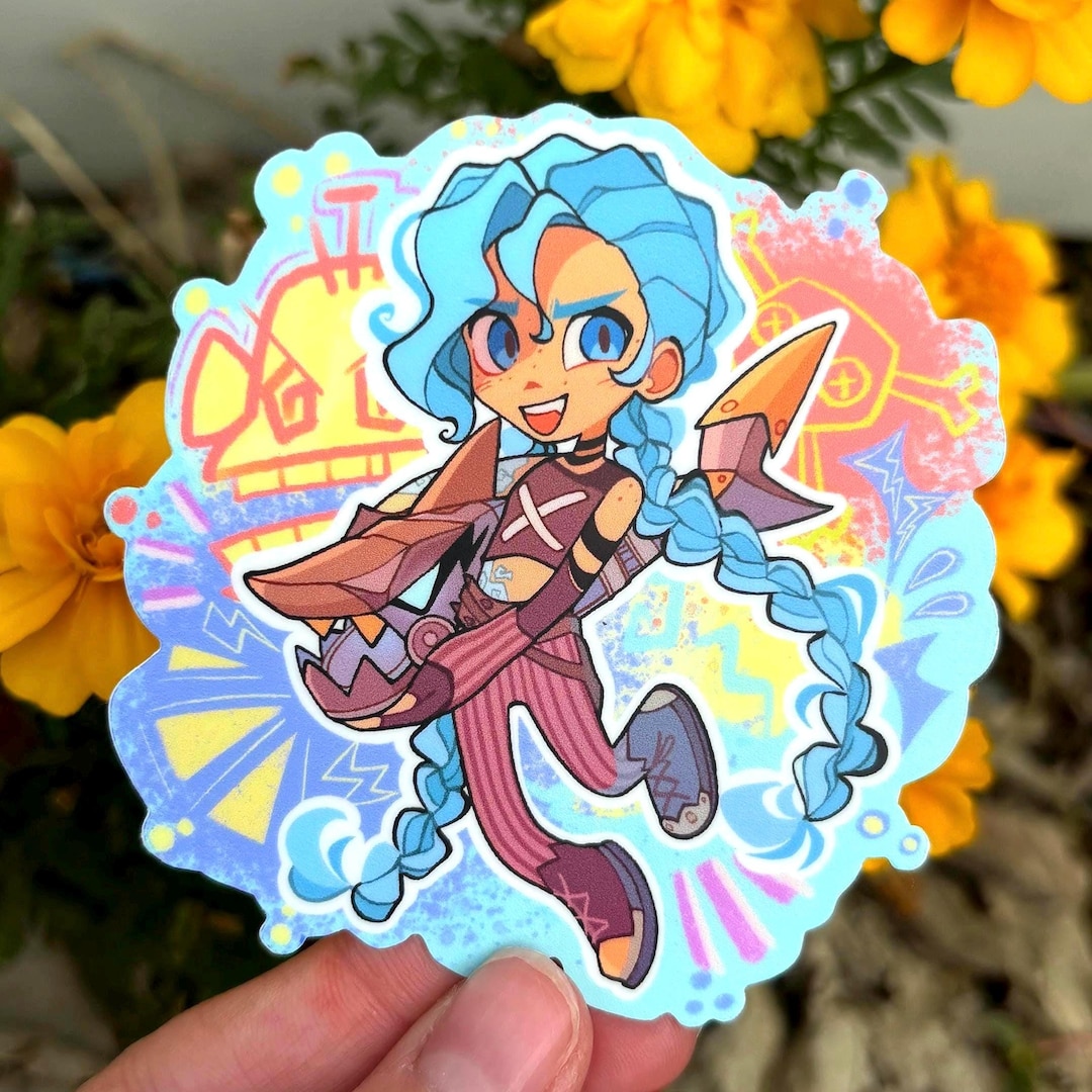 3” Jinx Arcane Sticker - Etsy