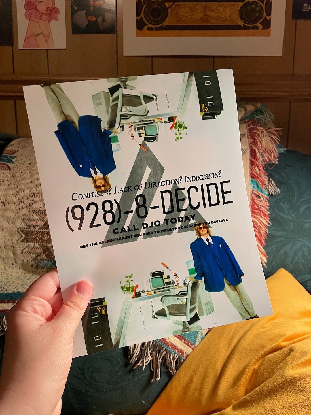 Djo Decide Poster Print - Etsy