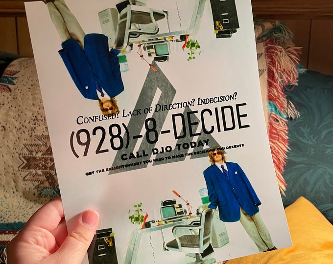 Djo Decide Poster Print - Etsy