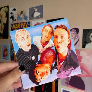 5SOS COMPLETE MESS 4x4 Print - Etsy