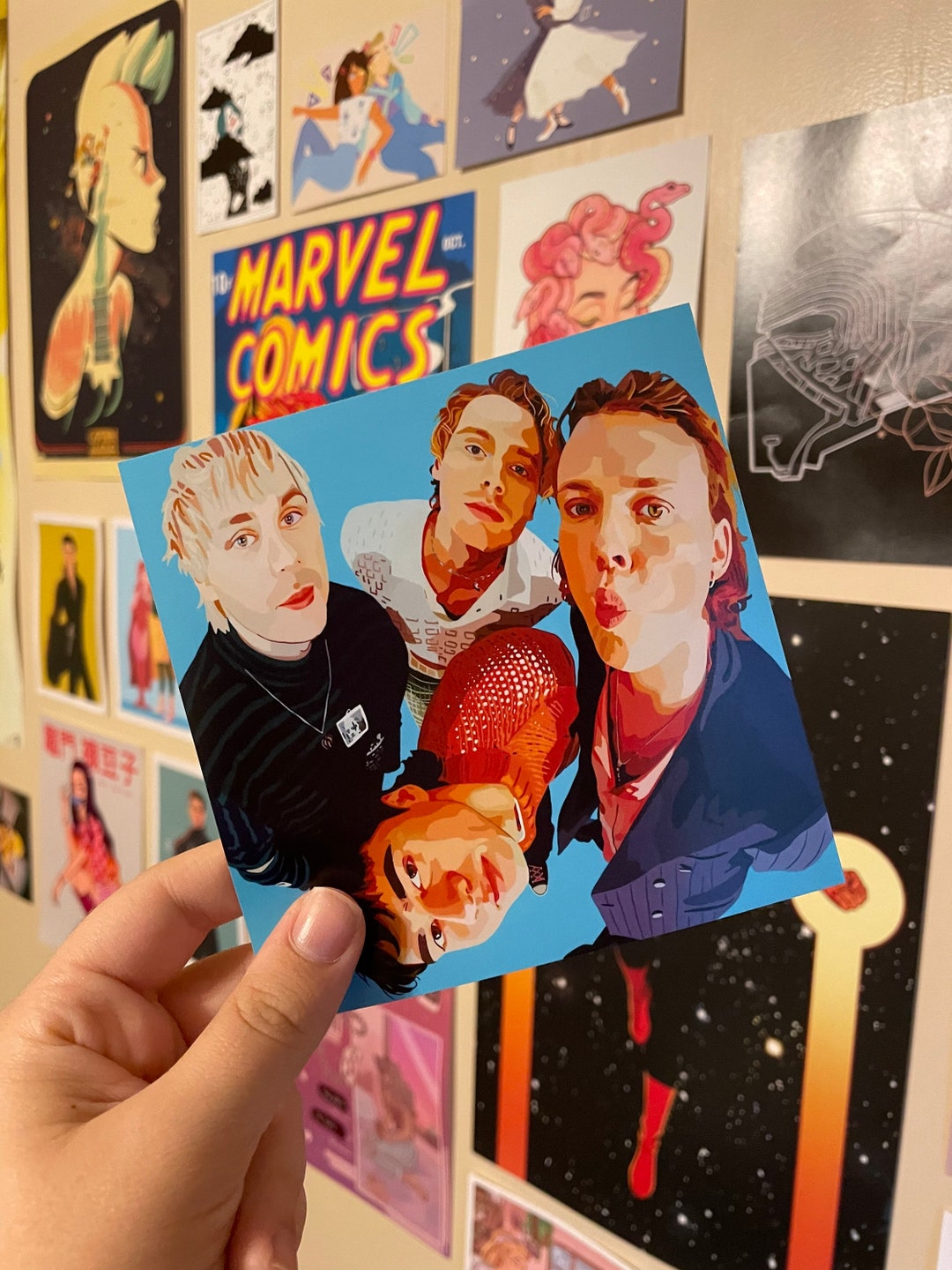 5SOS COMPLETE MESS 4x4 Print - Etsy