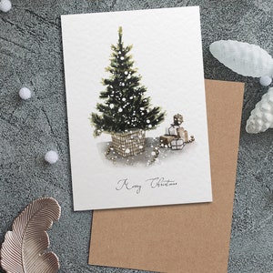 5x Christmas Watercolour Cards Winter Holidays Card Set - Etsy UK