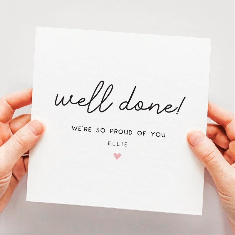 Well Done Card - Etsy UK
