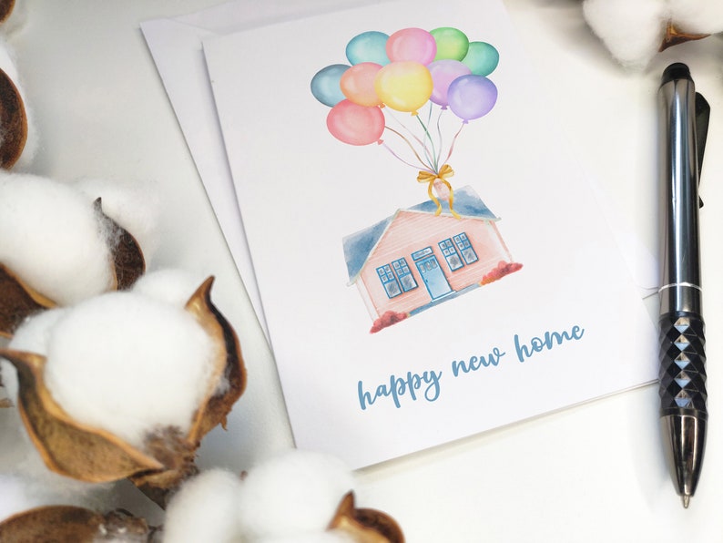 Happy New Home Card Congratulations on New House Card - Etsy