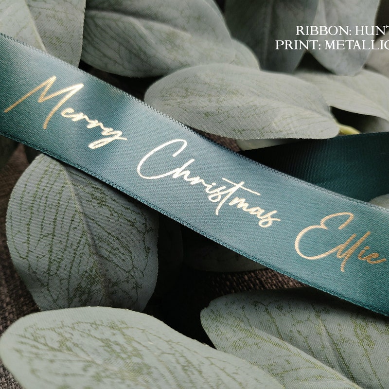 Christmas Ribbon - Etsy
