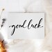 Good Luck Card Pack, Teacher Wishing Luck Cards, School Students ...