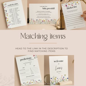 Personalised Guess the Gender Game Cards | Gender Reveal Party | Baby ...