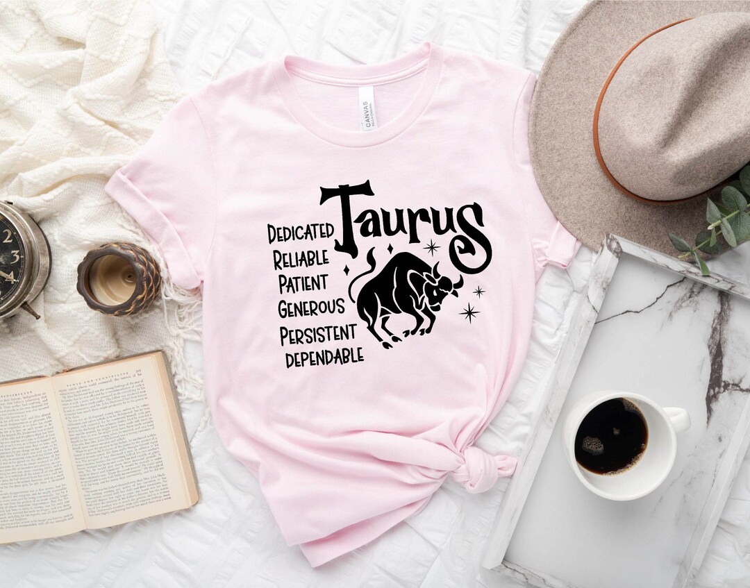 Taurus Zodiac Shirt, Taurus Horoscope Shirt, Taurus Astrology Shirt ...
