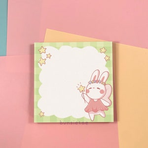 Fairy Bunsie Notepad Bundle to Do List Cute Memo Pad - Etsy