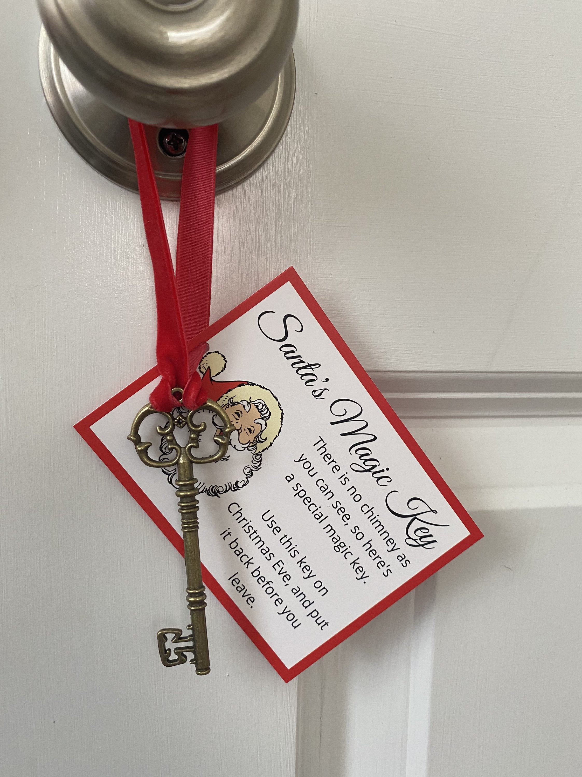 Magic Santa Key - Etsy