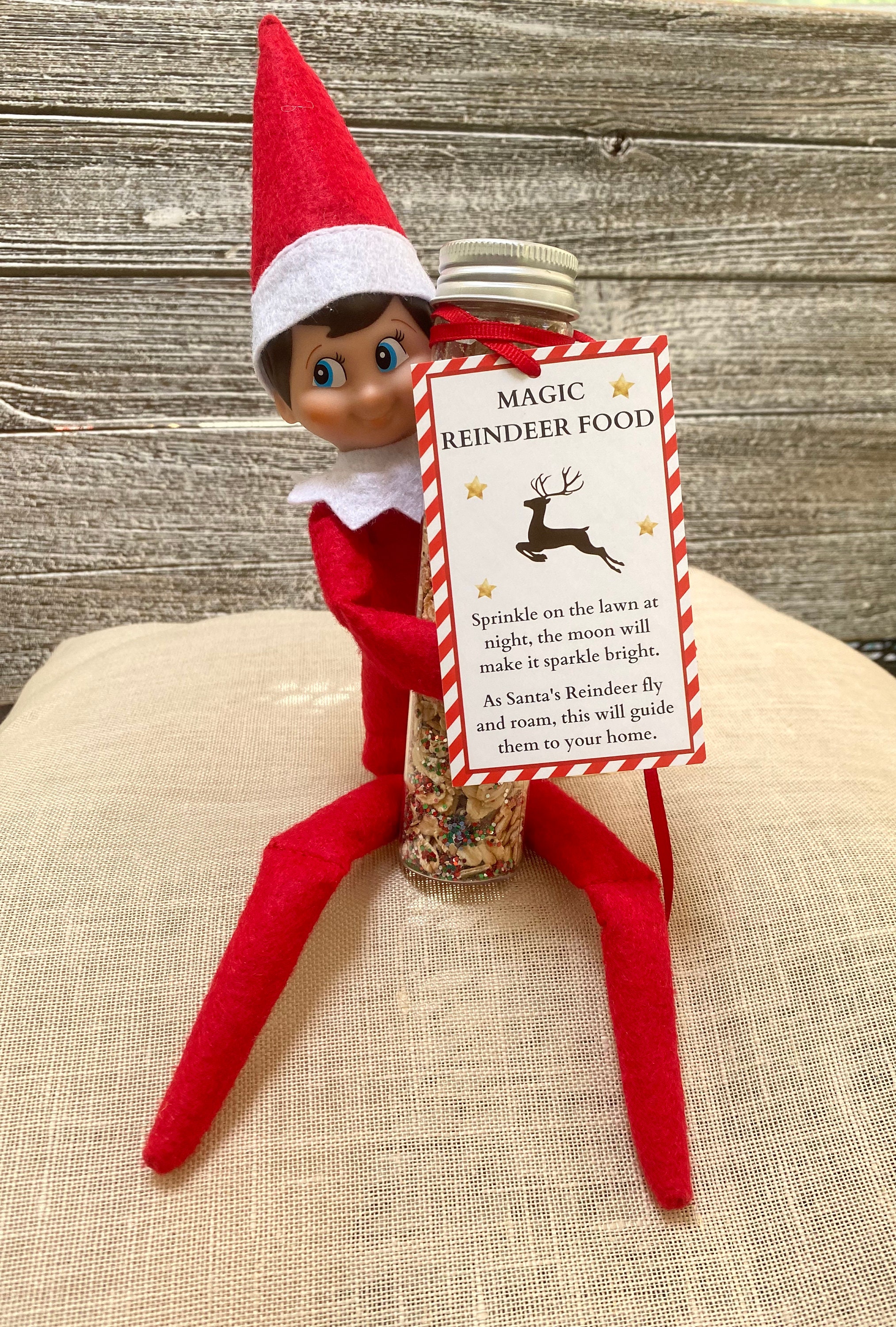 Magic Reindeer Food -2 Tubes-santa’s Reindeer - Christmas Party Favor ...