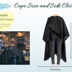 Personalized Cutting Cape With Your Logo Beauty Cape Hairdressing Salon ...