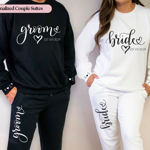 Bride Groom Matching Sweatshirt - Etsy Bride Groom Matching Sweatshirt - Etsy