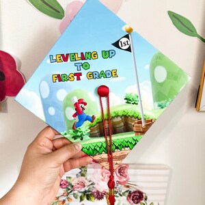 Customized Super Mario Graduation Cap Super Mario-themed - Etsy