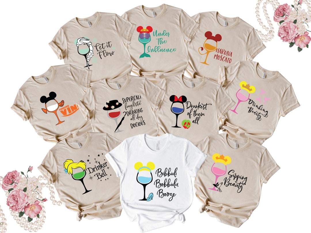 Disney Drinking Shirts, Disney Drinking Around the World T Shirt, Epcot ...