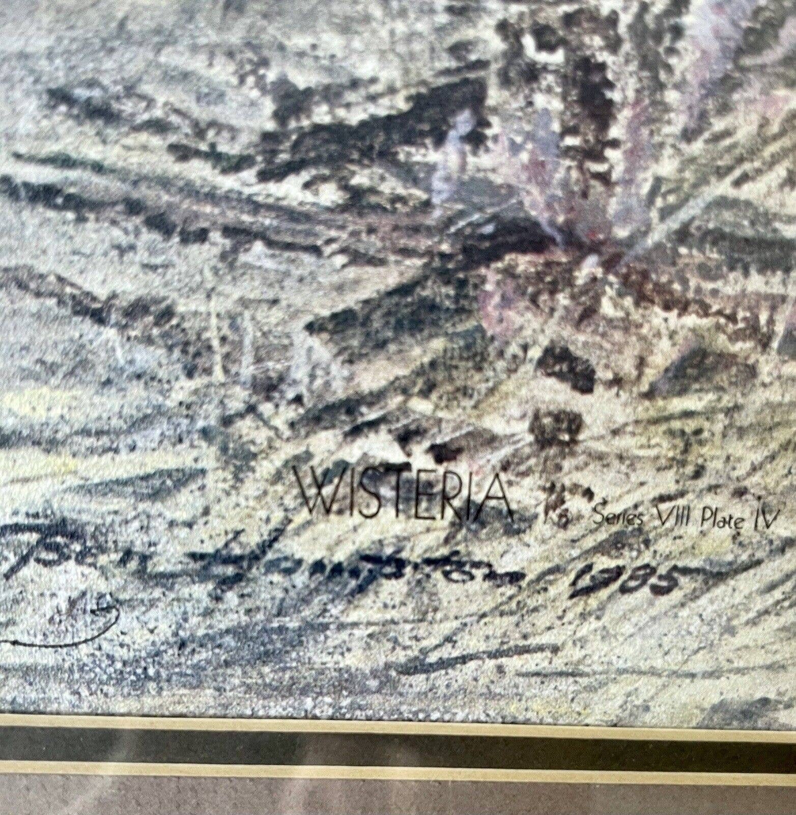 Gorgeous Ben Hampton’s “wisteria” Signed, 23x29” - Etsy