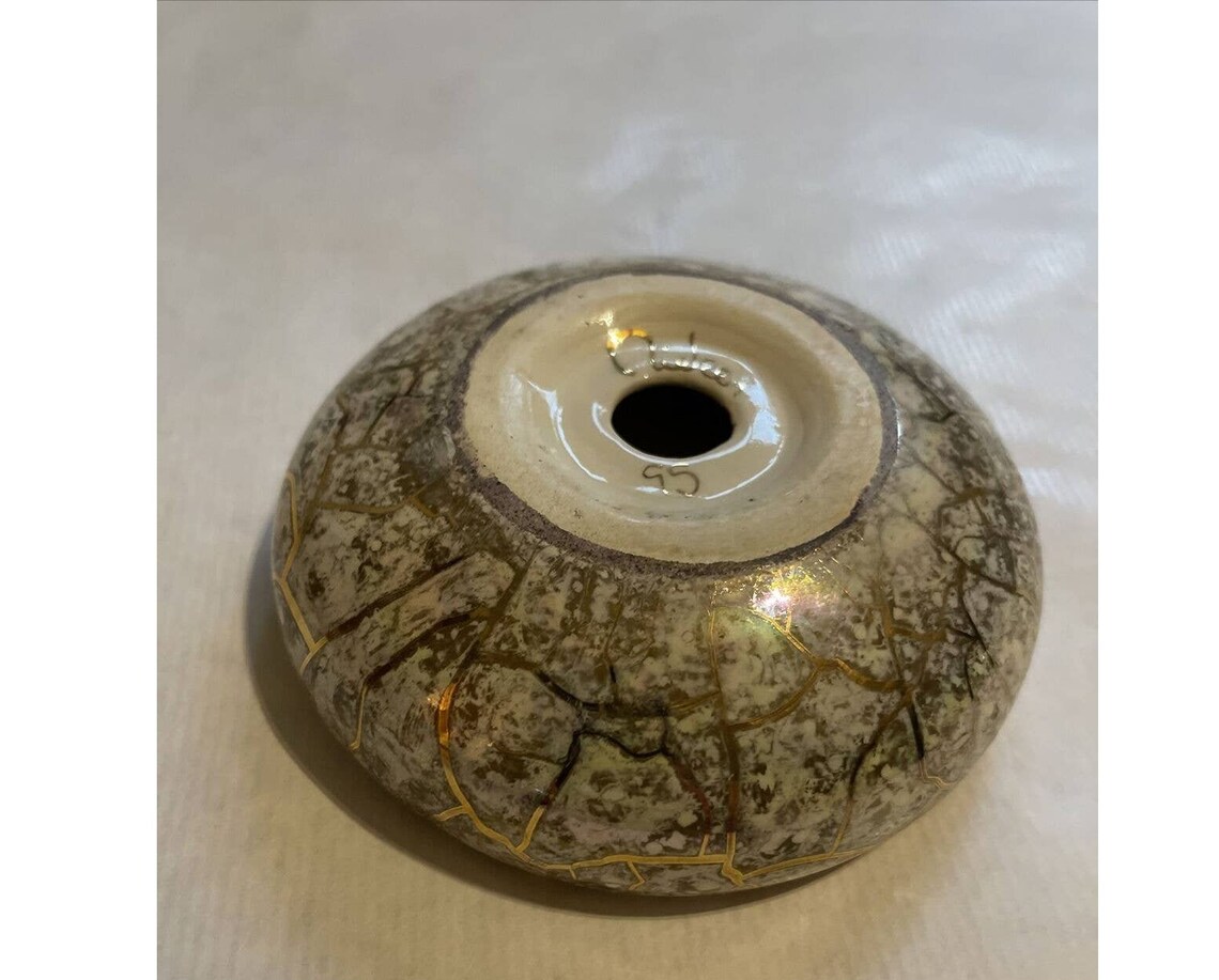 VINTAGE Pair of 1990s Hand Made Ceramic Soap Dishes Dated & Signed ...