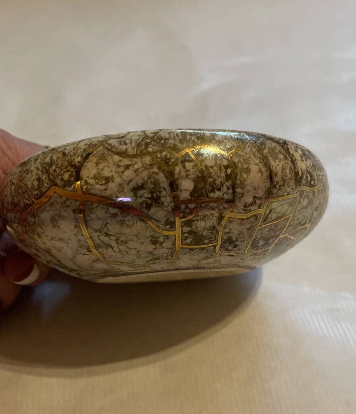 VINTAGE Pair of 1990s Hand Made Ceramic Soap Dishes Dated & Signed ...