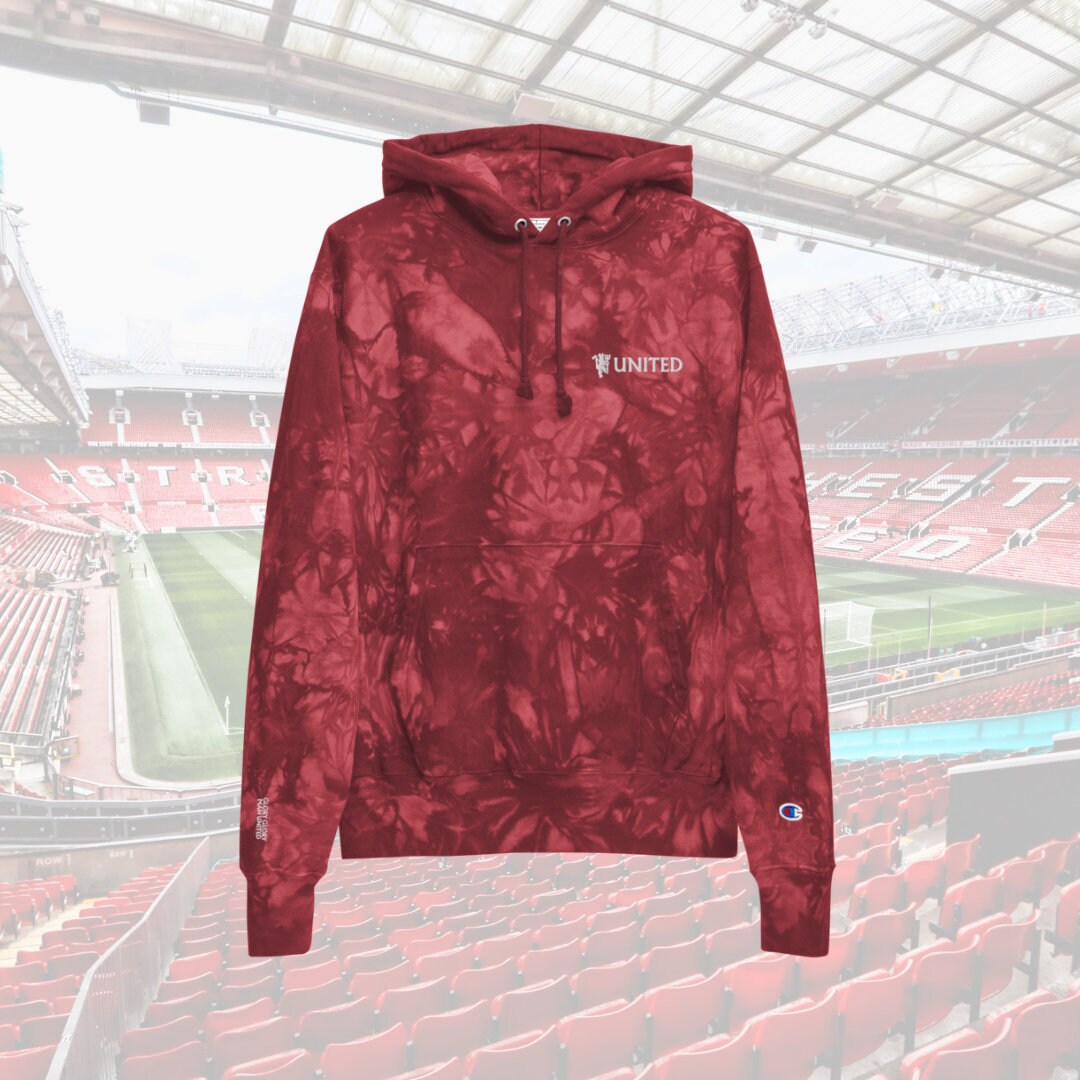 Manchester United-inspired glory Glory Man United Tie Dye Embroidered ...