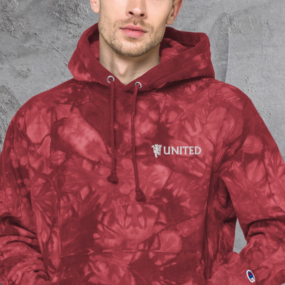 Manchester United-inspired glory Glory Man United Tie Dye Embroidered ...