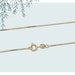 24K Gold Filled Cocoon Chain Necklace for Jewelry Making, 13.9 Inches ...