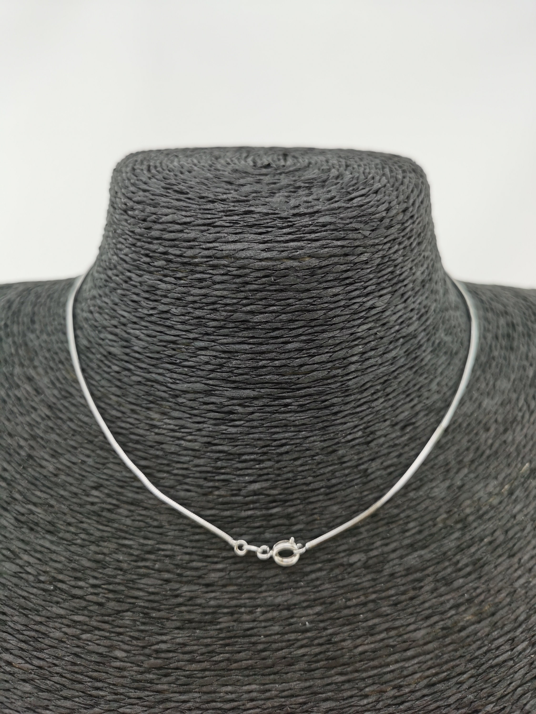 13.5 Inch Real Silver Plated Cocoon Necklace Chain for Jewelry | Etsy