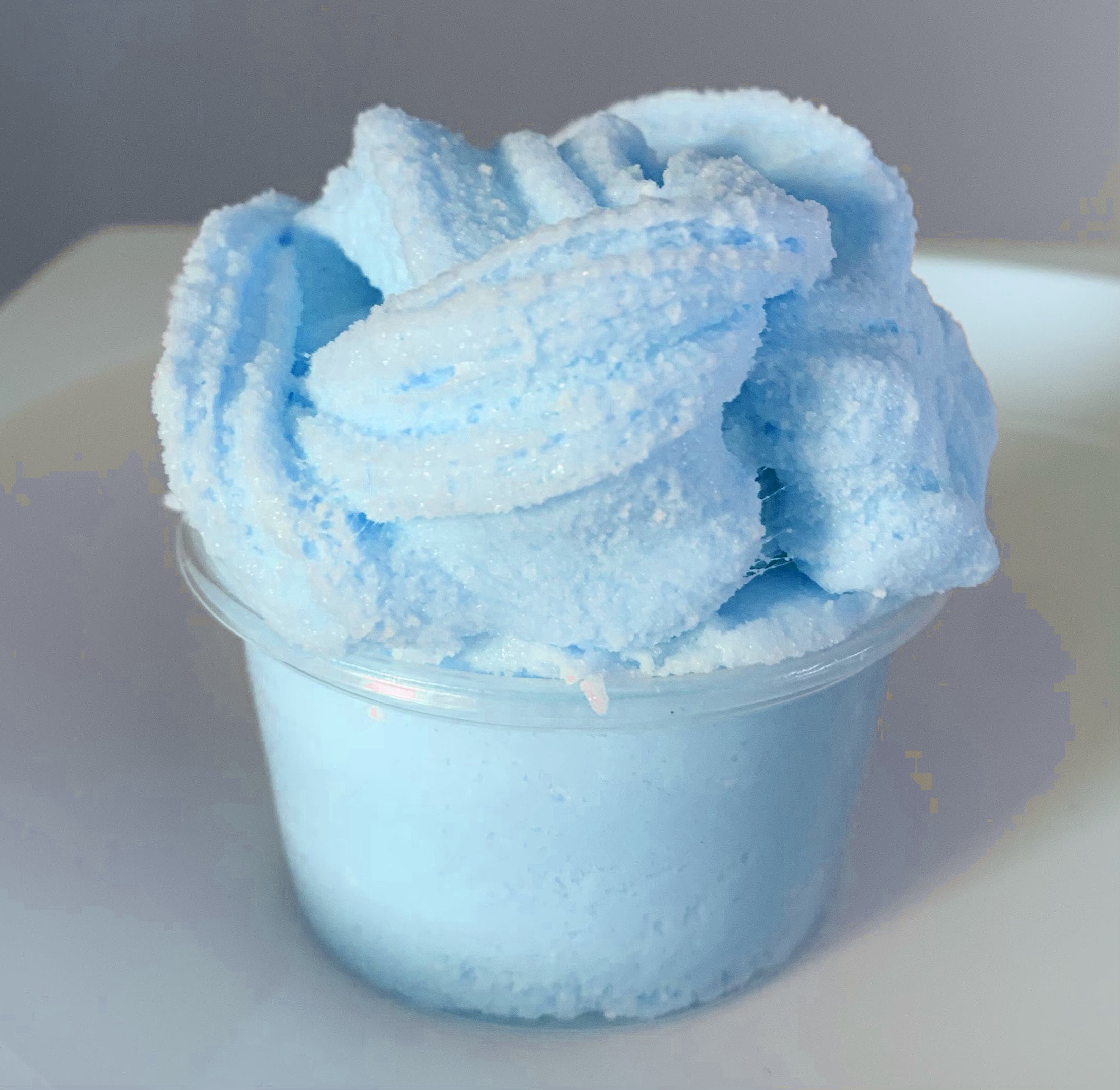 Baby blue Cloud Slime Fluffy Foam Drizzle Slime Elija Color | Etsy