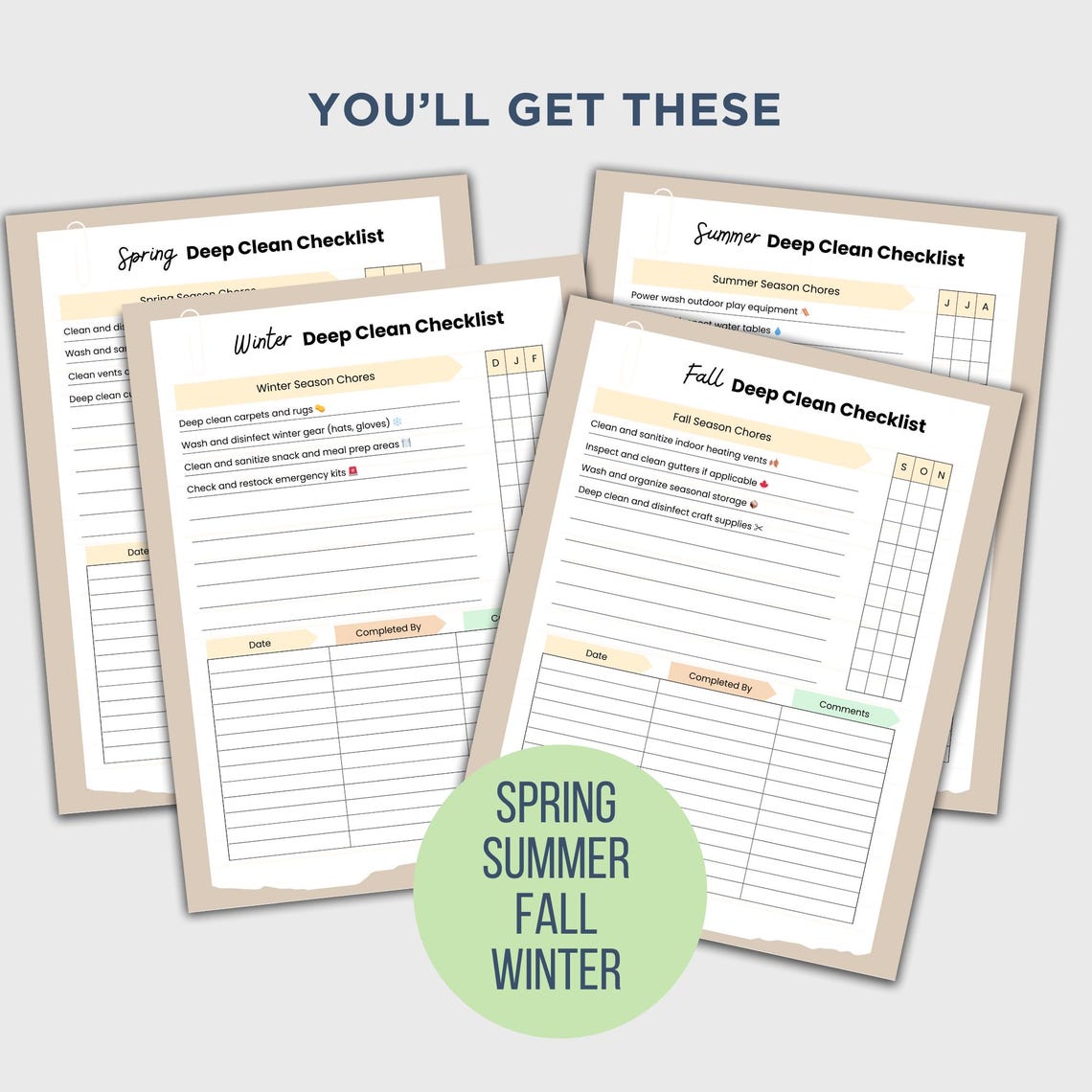 Editable Daycare Cleaning Checklist, Childcare Cleaning Schedule, Daily ...