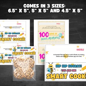 100th Day OF School Treat Bag Toppers, 100 Days of School Chip Bag ...