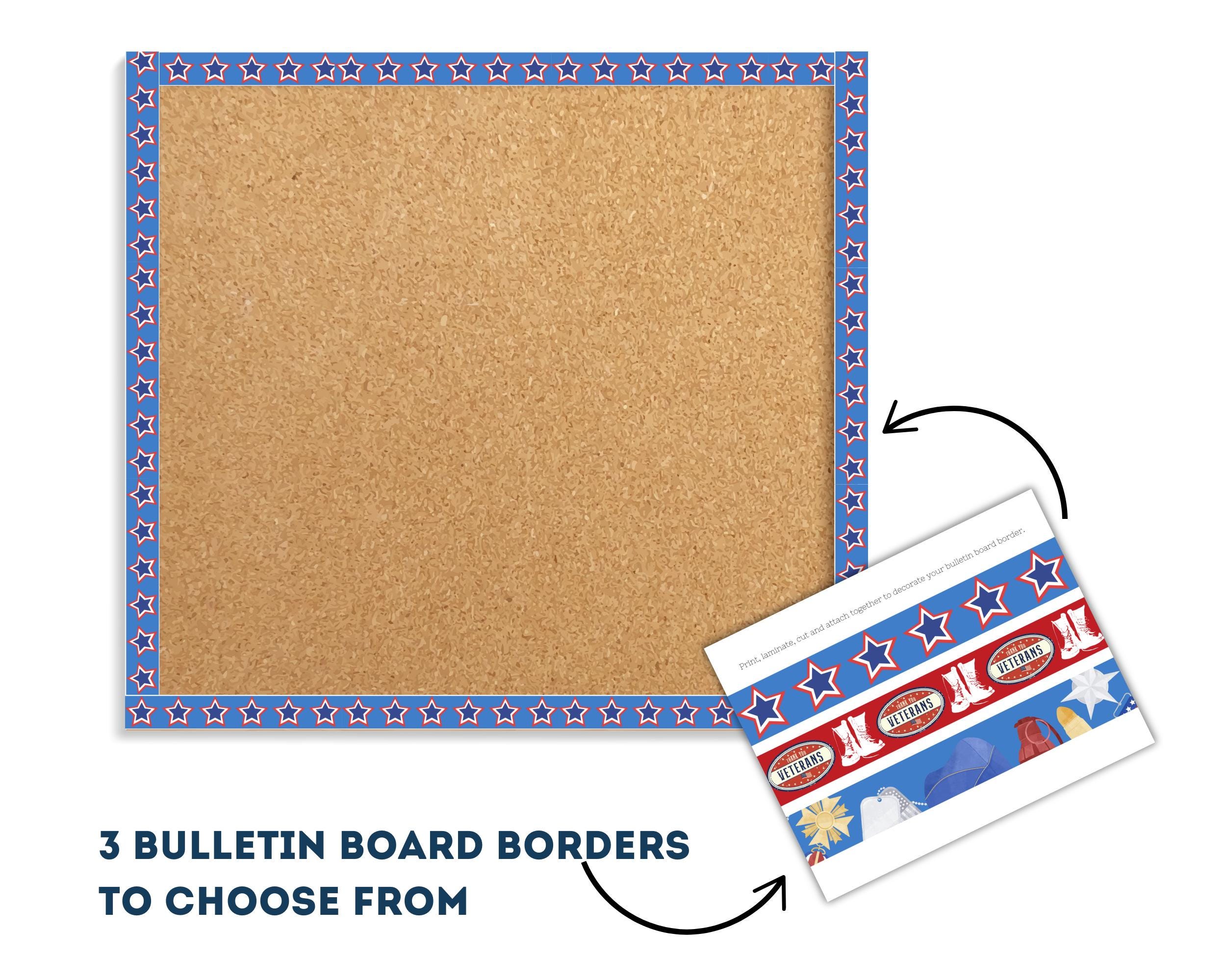 Veteran's Day Bulletin Board Kit: Classroom Decor (digital Download) - Etsy