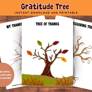 Thanksgiving Gratitude Bundle Printable, Gratitude Kit, Gratitude ...